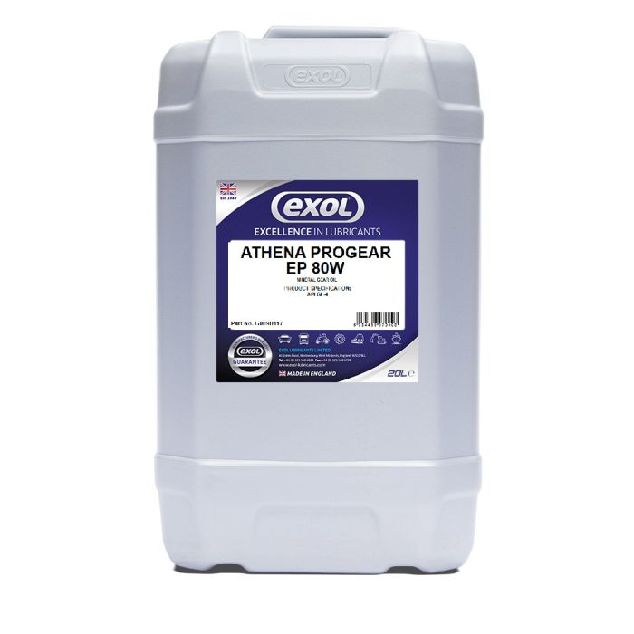 Diesel Parts Direct - EXOL G009 ATHENA PROGEAR EP 80W MINERAL BASED GL ...